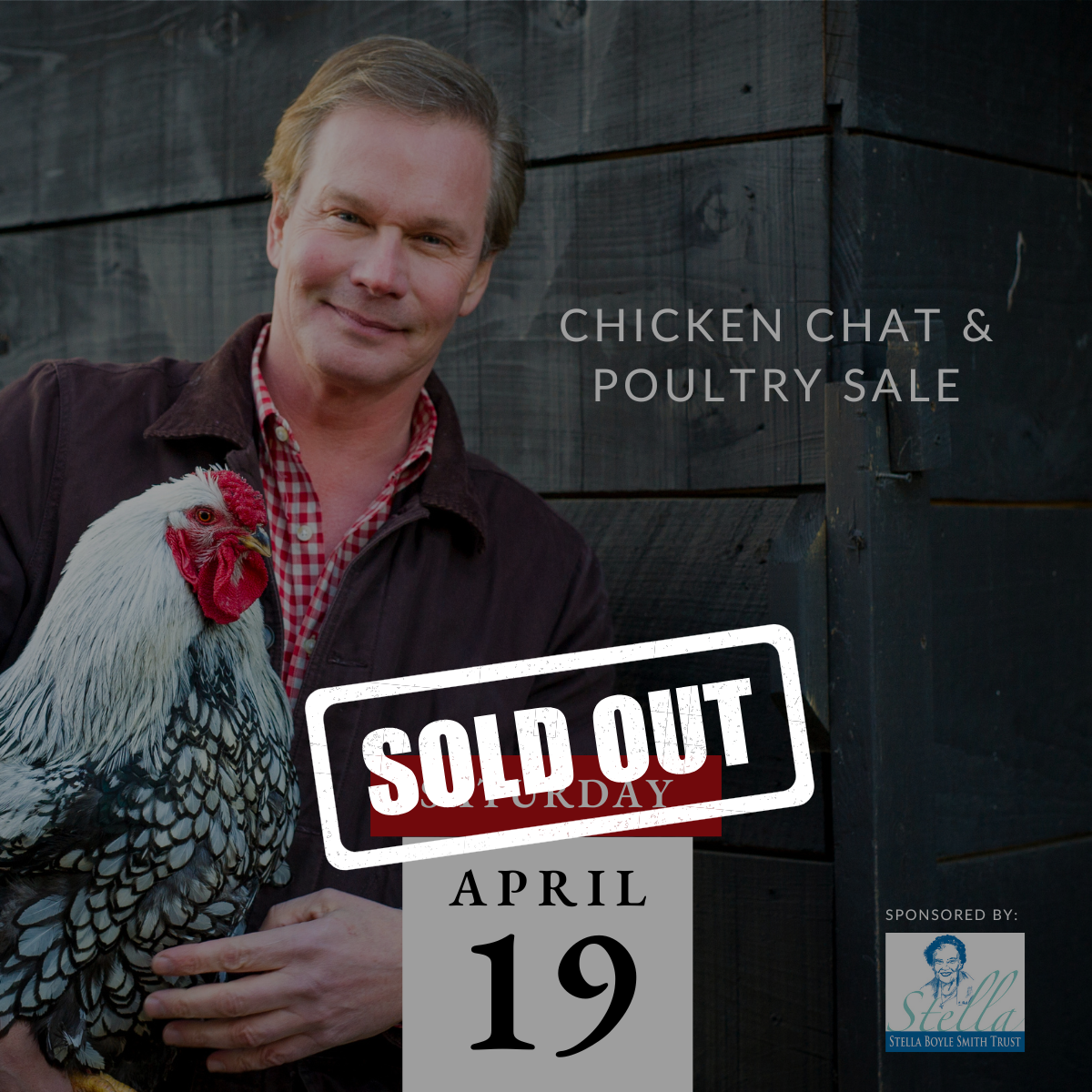 April 19, 2025 - Chicken Chat + Poultry Sale - P. Allen Smith