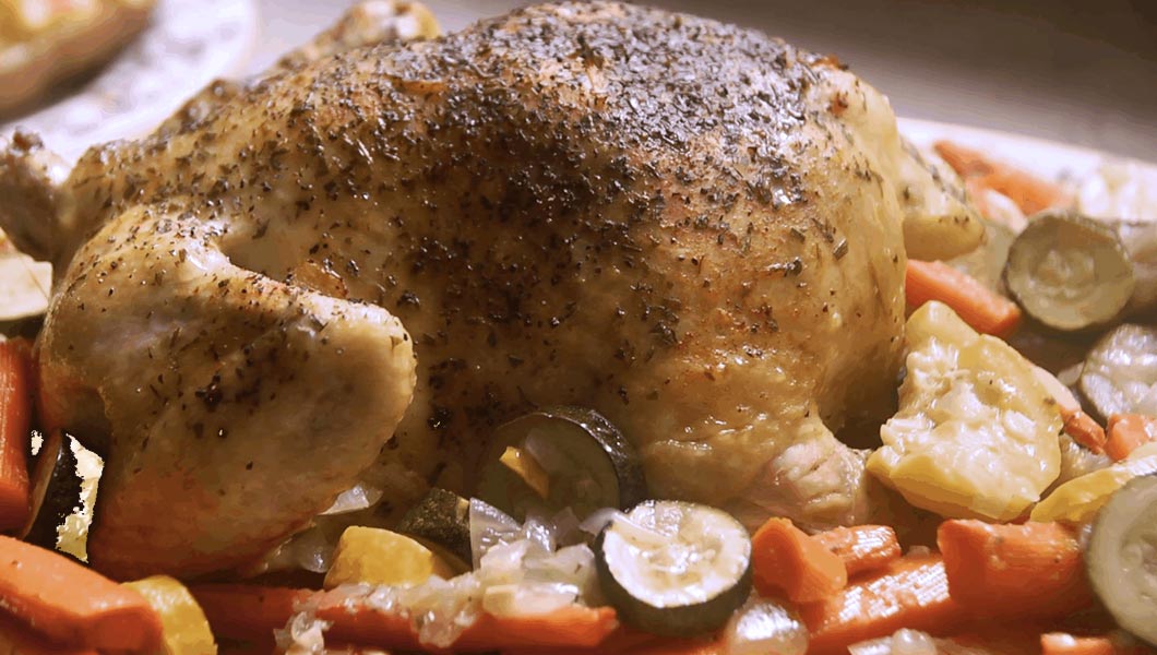 One Pot Roast Chicken and Vegetables – P. Allen Smith