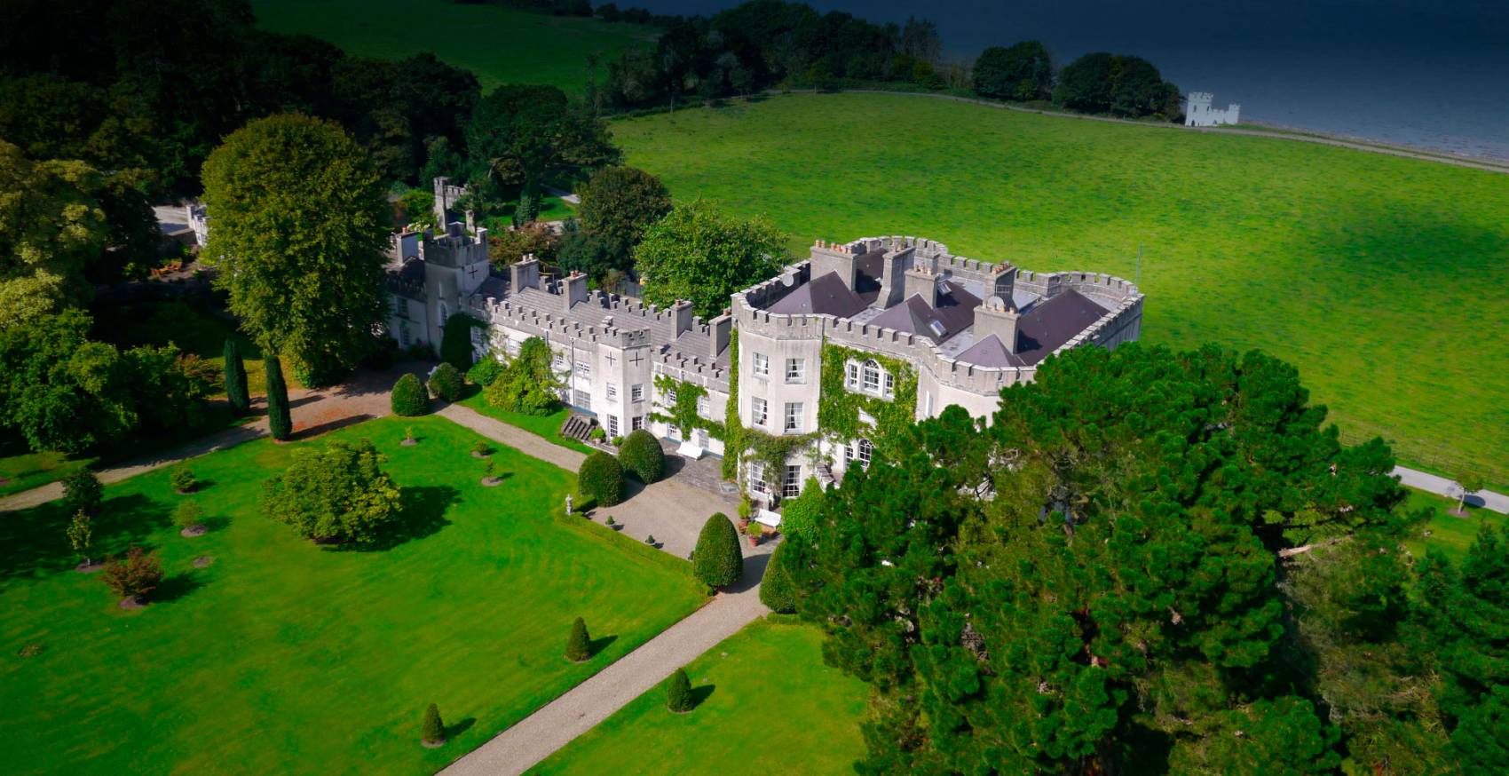 Glin Castle on the banks of the Shannon – P. Allen Smith